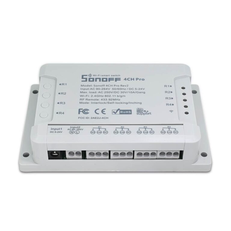 Sonoff 4CH Pro R2 WiFi RF Smart Switch - 505004 - 3D Printing Sonoff Raspberry Pi Arduino Sensor ...