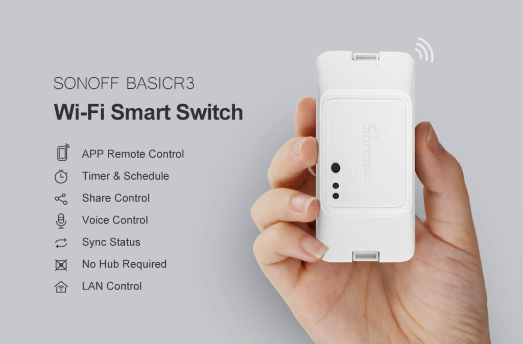 Sonoff Basic R2 & R3 WiFi Wireless Smart Switch - 505001 - 3D Printing Sonoff Raspberry Pi ...