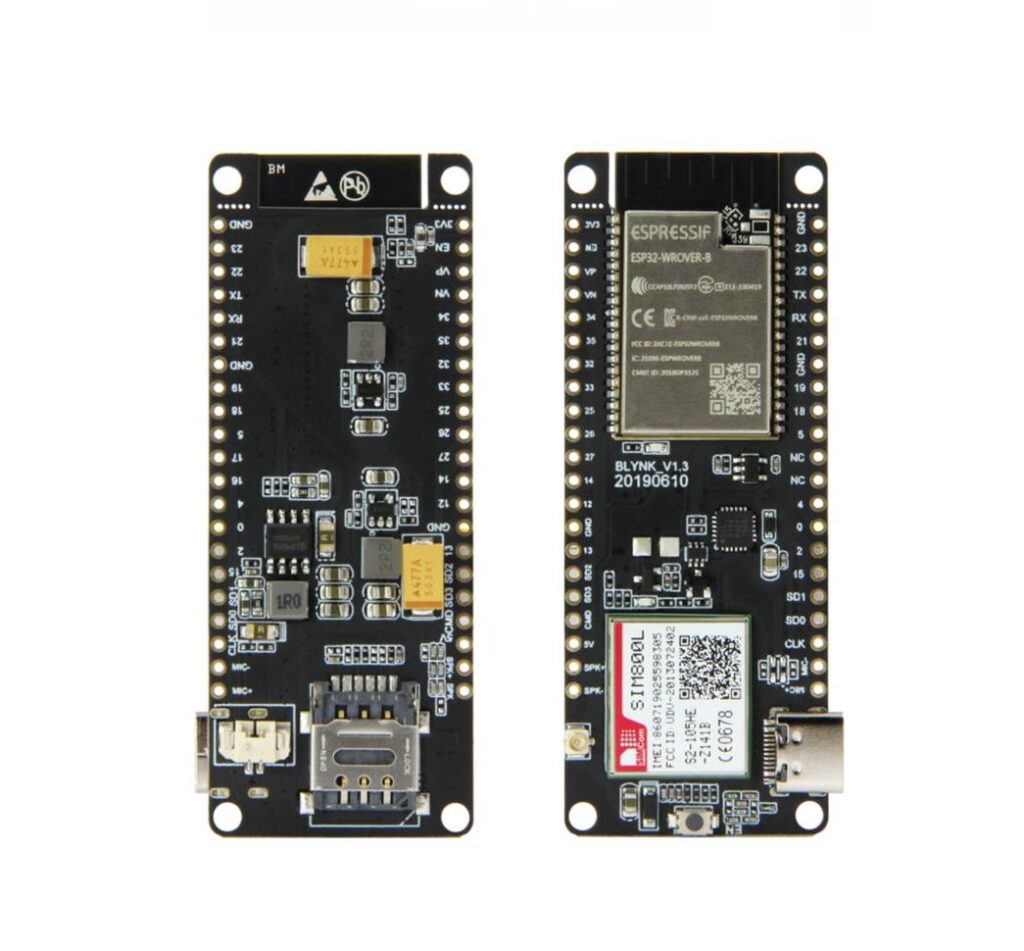 ESP32 SIM800L GSM Module: TTGO T-Call V1.4 - 502013 - 3D Printing ...