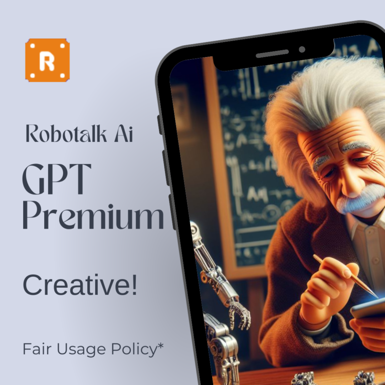 Robotalk Ai GPT Premium Chat GPT 4 Mixtral Large Subscription – 515016 ...